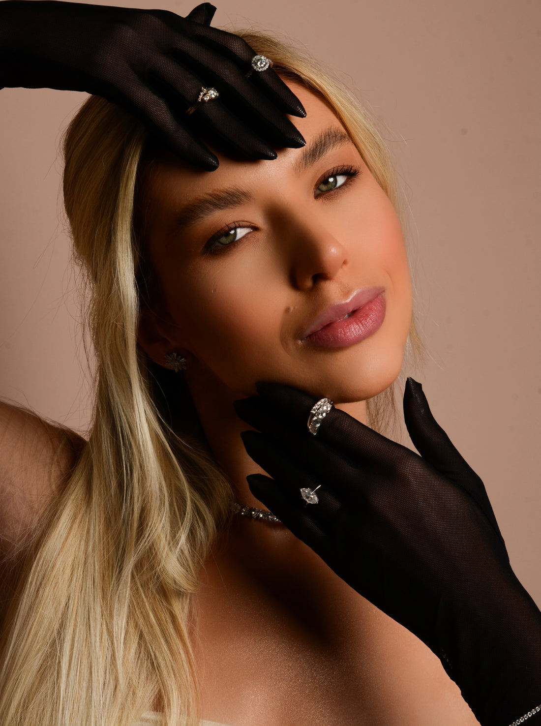 Moissanite & Simulated Diamond Rings | Dubai Silver Jewelry – BLANCANEZA