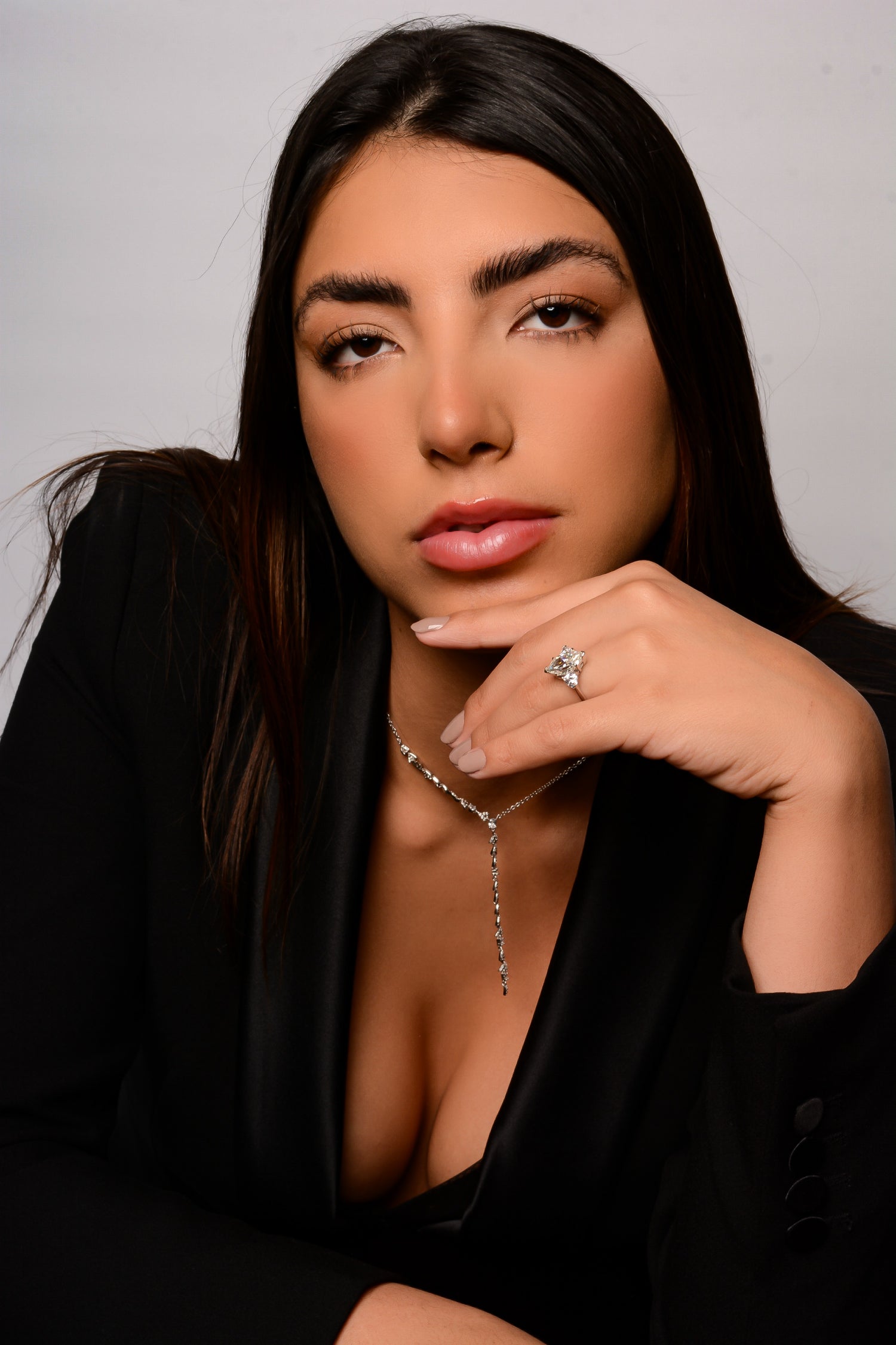 Moissanite & Simulated Diamond Rings | Dubai Silver Jewelry – BLANCANEZA