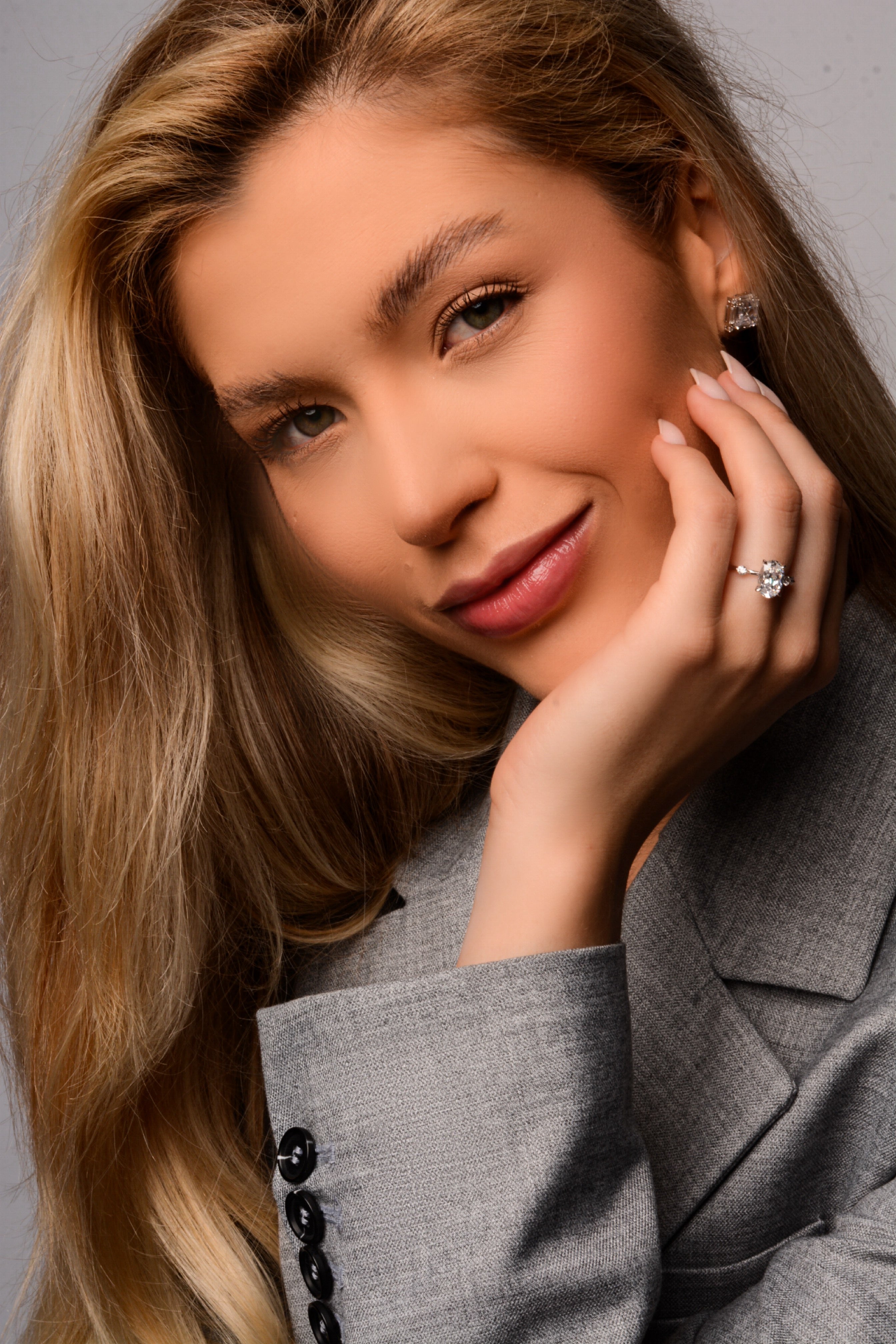 Moissanite & Simulated Diamond Rings | Dubai Silver Jewelry – BLANCANEZA